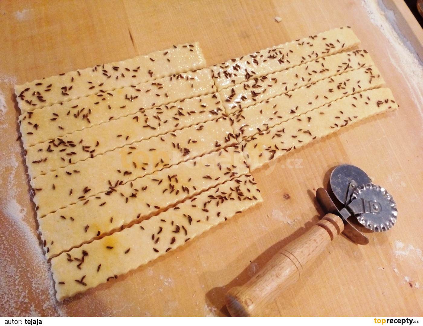 Slané tvarohové tyčinky recept - TopRecepty.cz