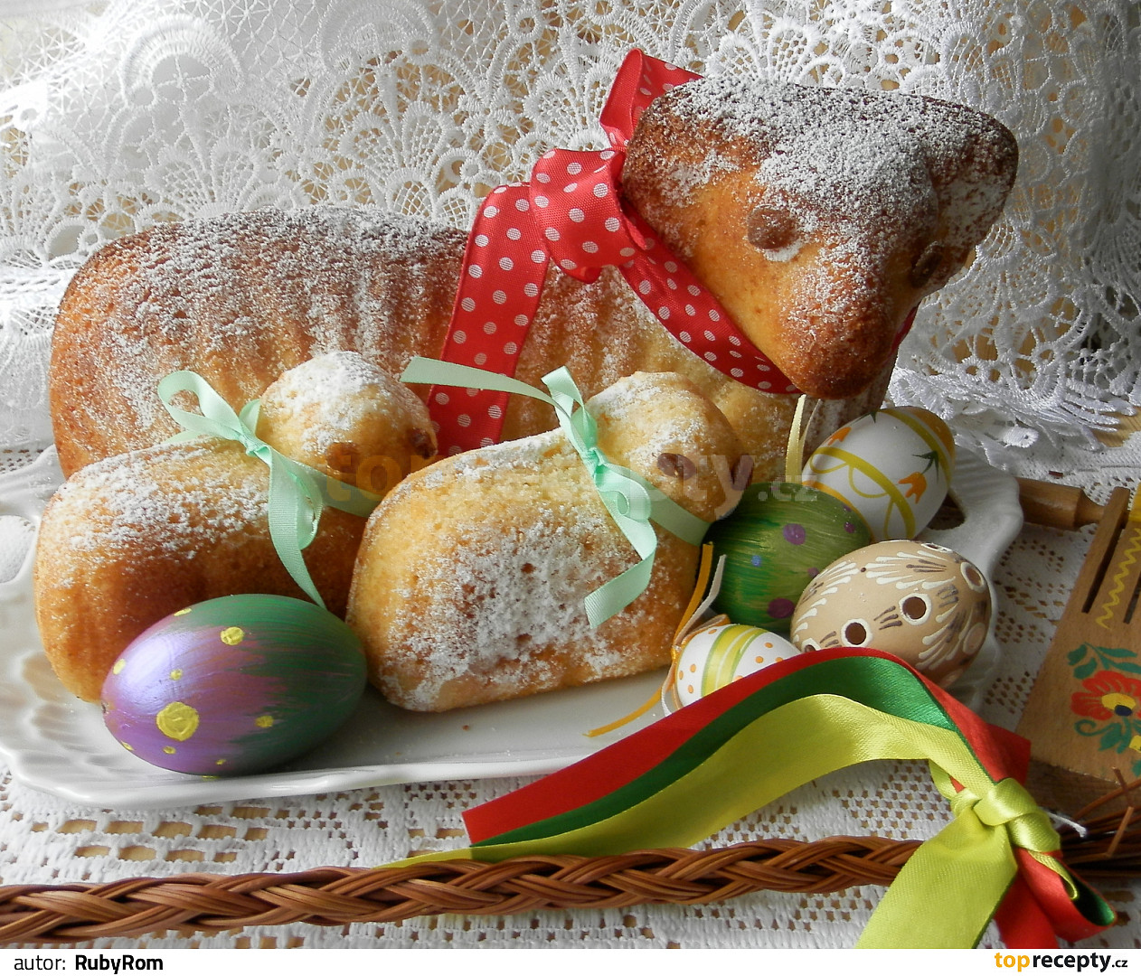 Šlehačkový beránek - TopRecepty.cz