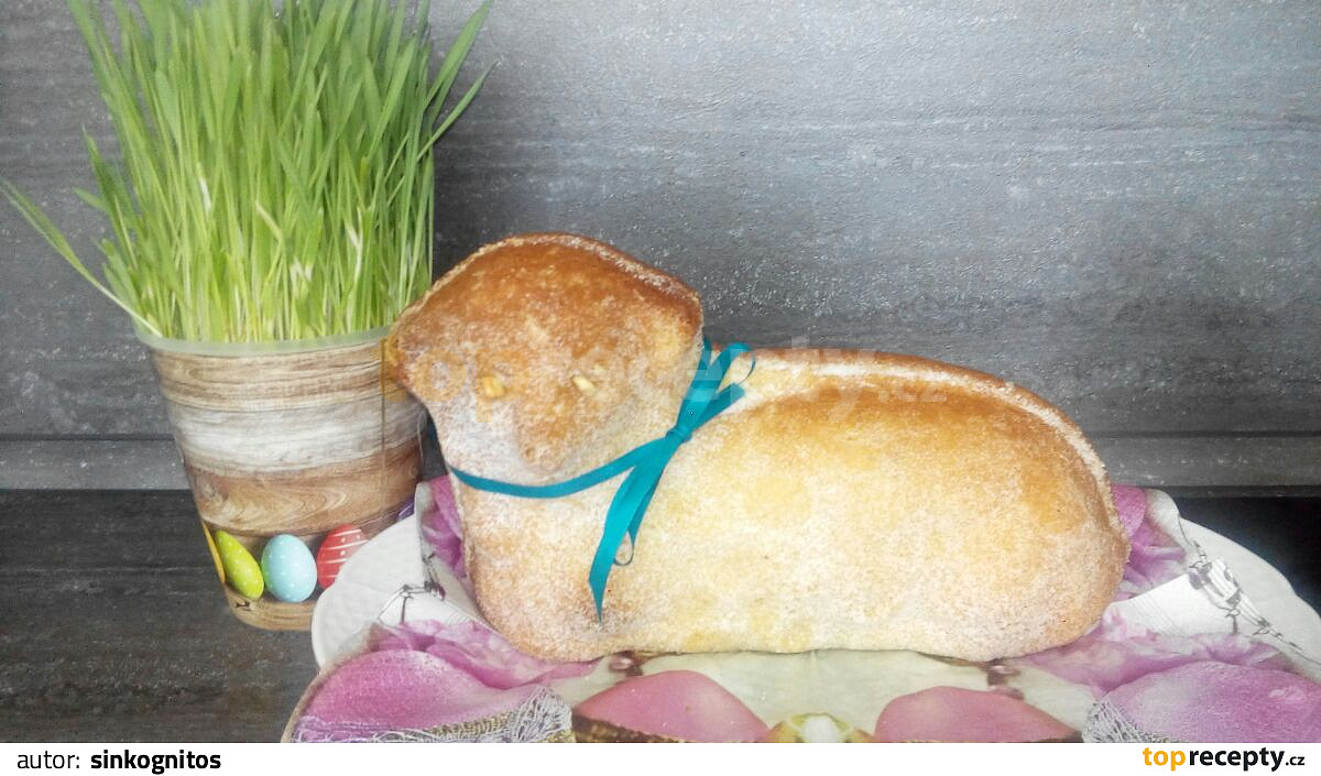 Velikonoční beránek recept - TopRecepty.cz