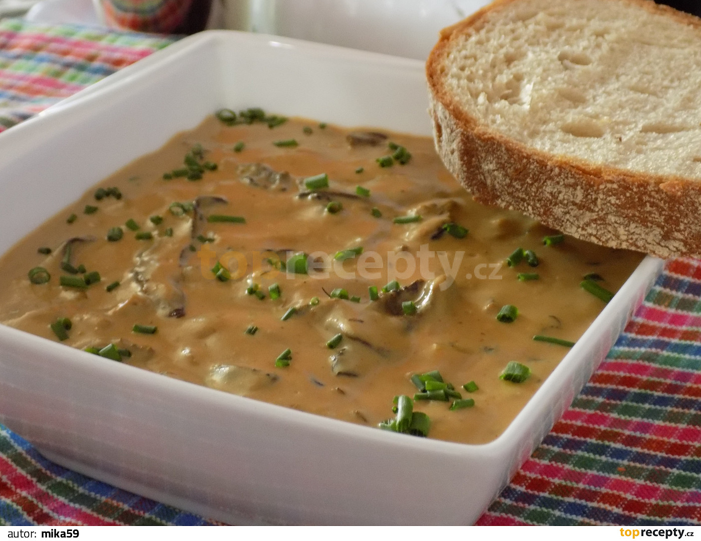 Máčanka ze sušených hub recept - TopRecepty.cz