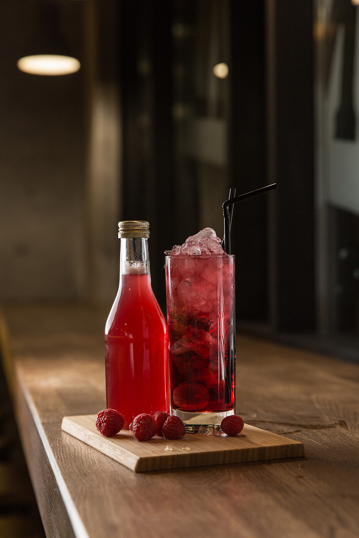 Malinový sirup recept - TopRecepty.cz