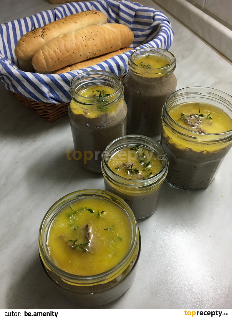 Domácí paštika z kachních jater - TopRecepty.cz