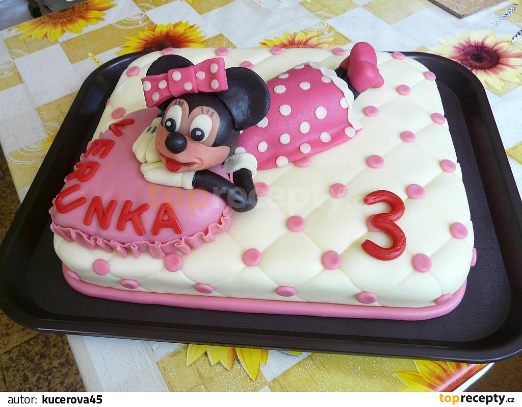Dort s Mini pro vnučku Verunku recept - TopRecepty.cz