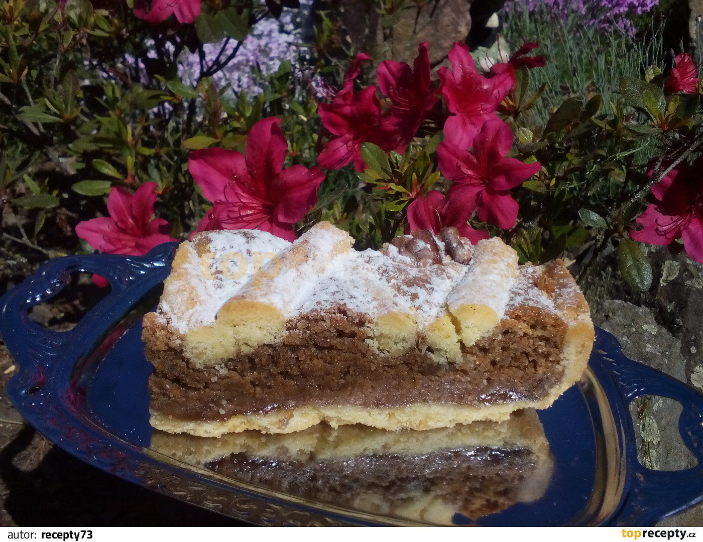 Ořechový koláč od Lidušky recept - TopRecepty.cz