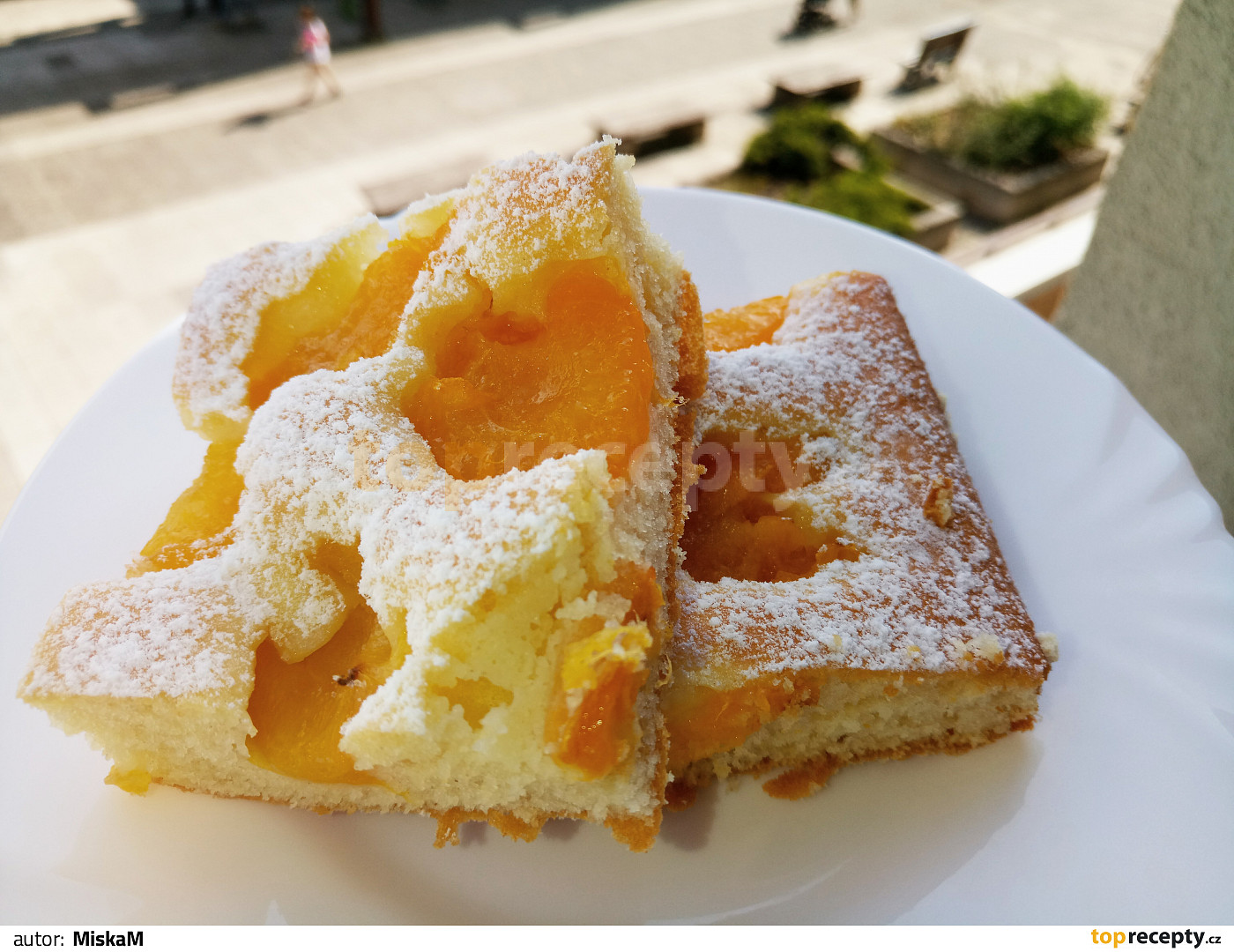 Rychlá meruňková buchta recept - TopRecepty.cz