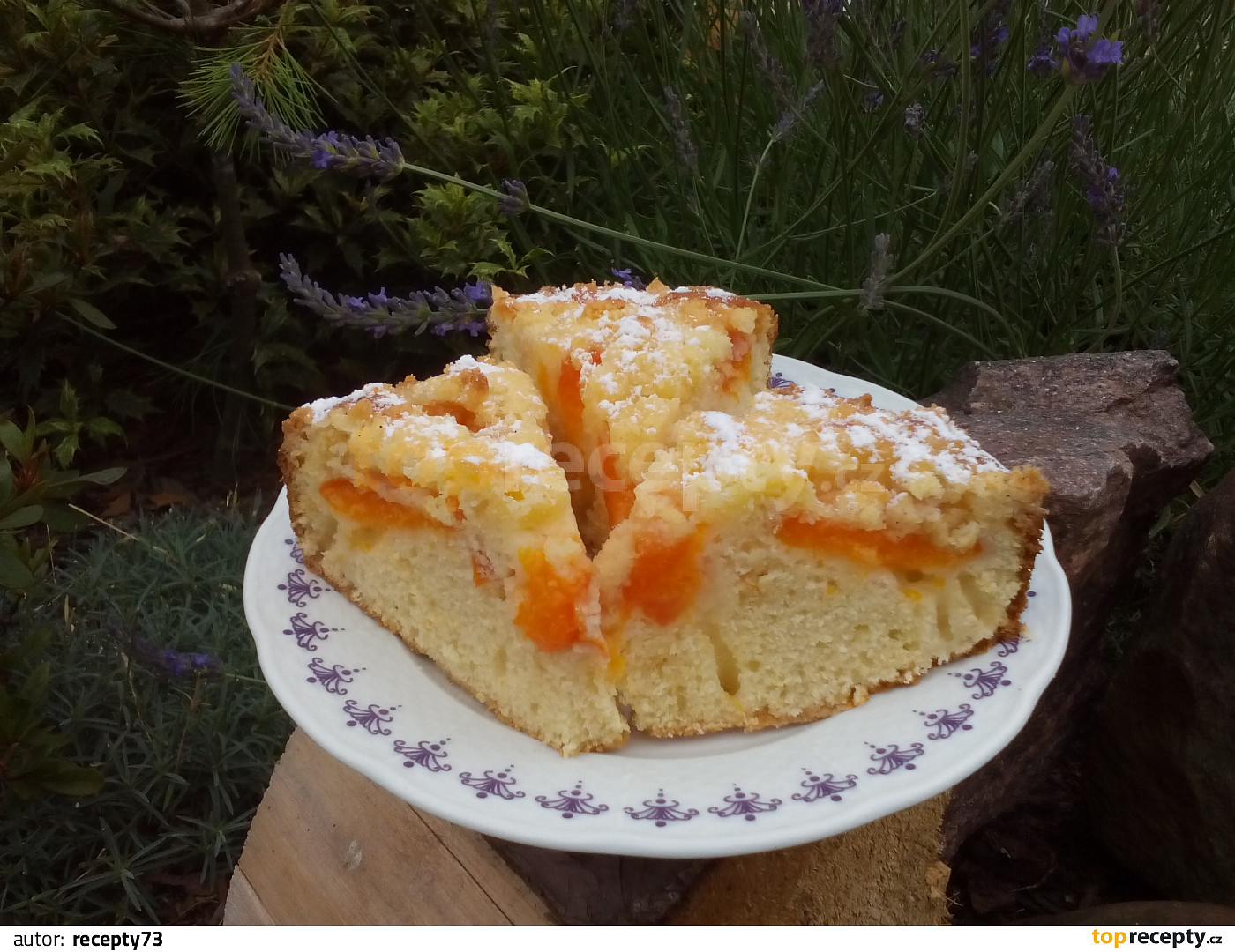 Meruňkový koláč z remosky recept - TopRecepty.cz