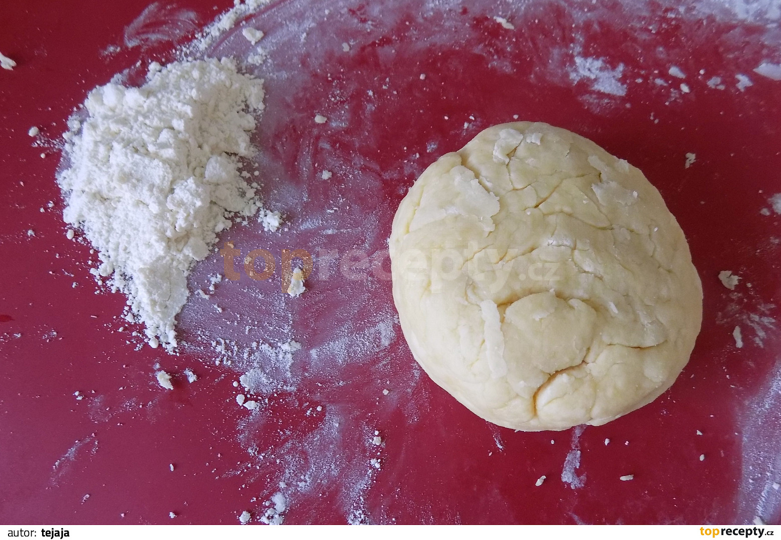 Tvarohový závin z olejového těsta recept - TopRecepty.cz