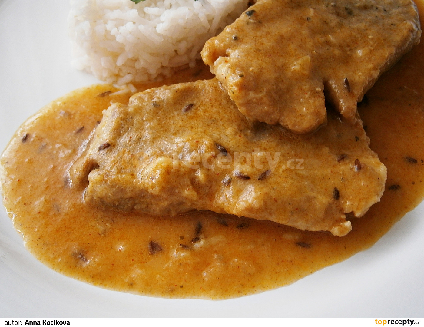 Vepřová kotleta v pikantní šťávě recept - TopRecepty.cz