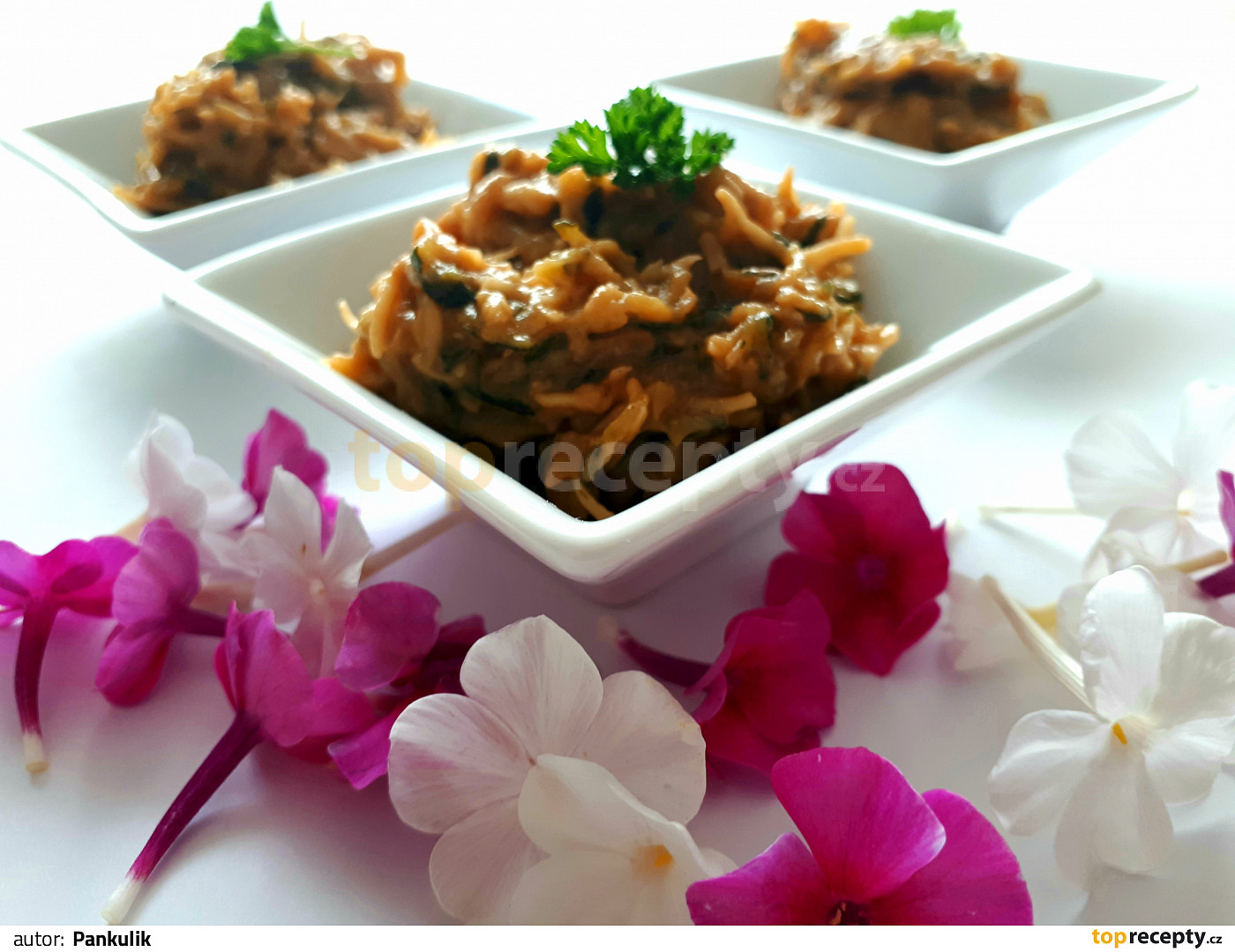 Cuketový tatarák recept - TopRecepty.cz