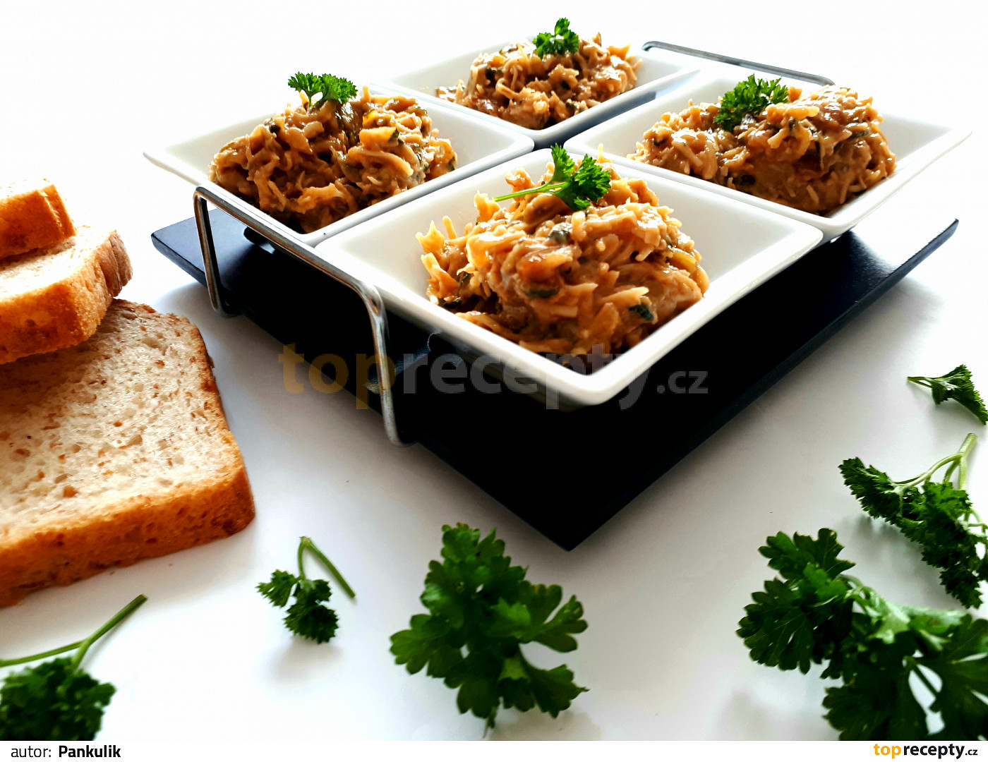 Cuketový tatarák recept - TopRecepty.cz