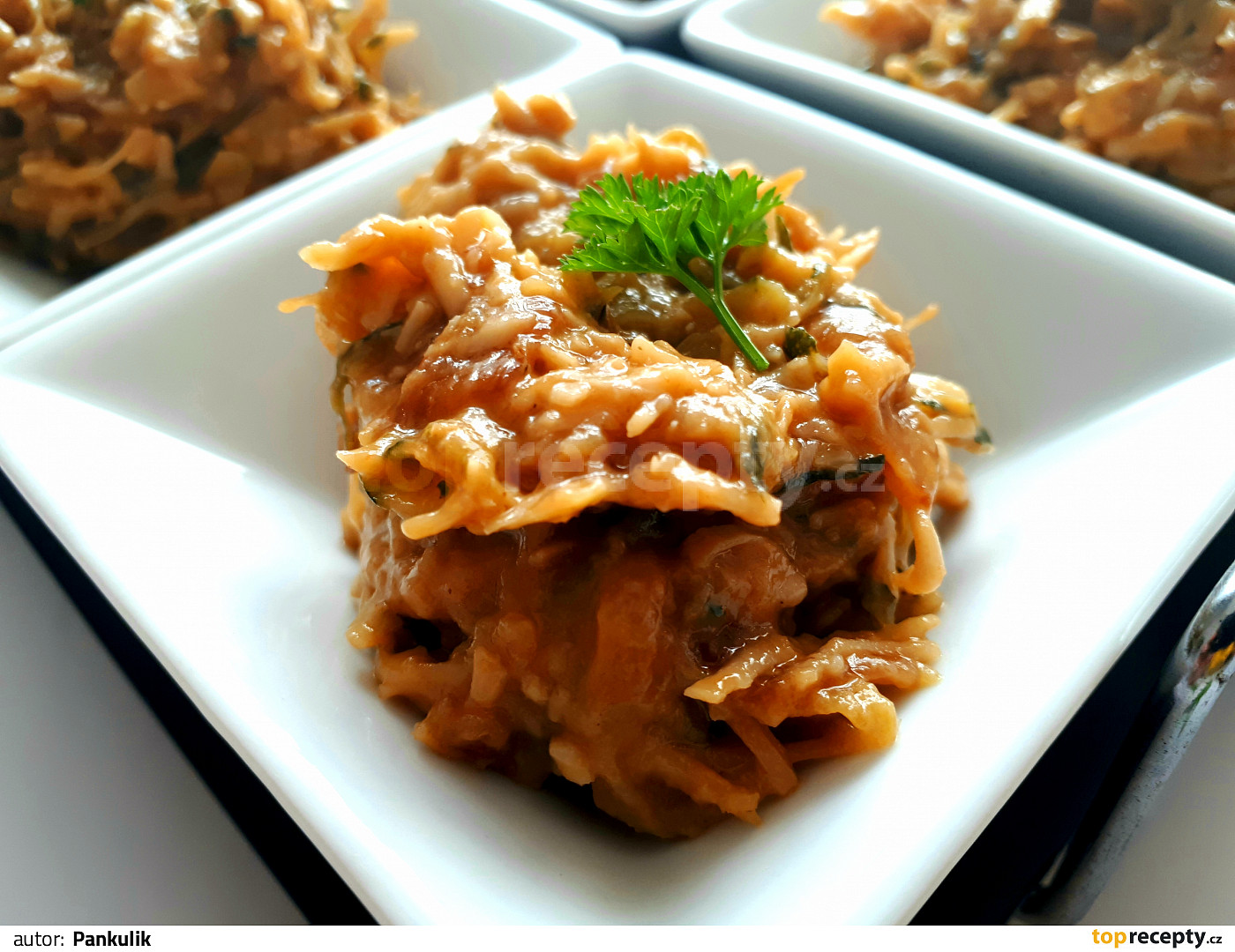 Cuketový tatarák recept - TopRecepty.cz