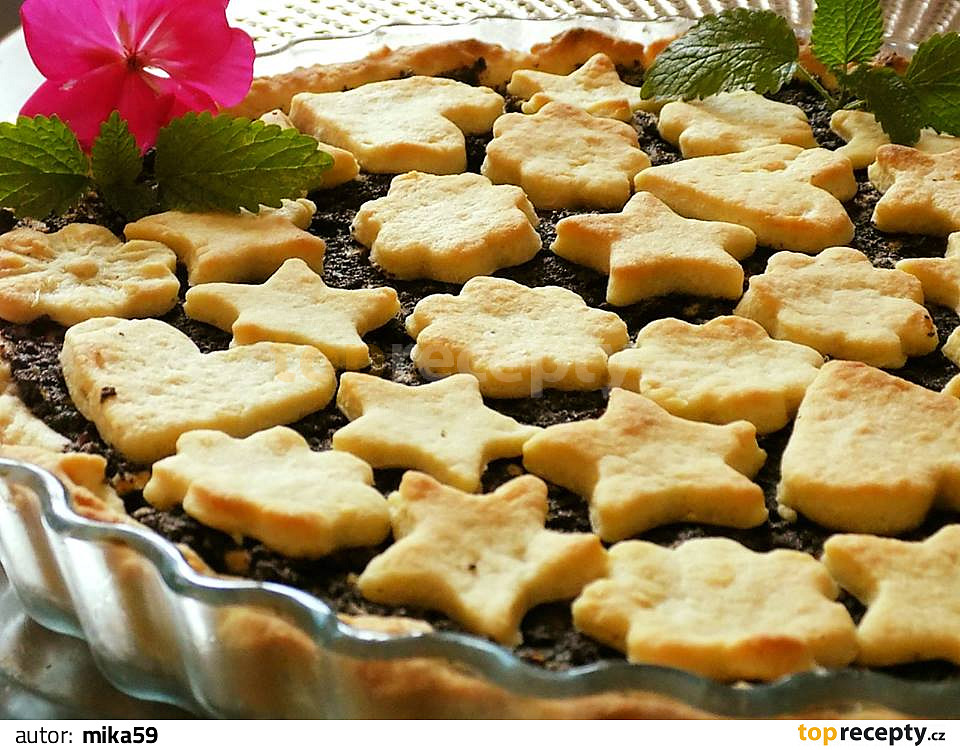 Jablkovo-makový koláč recept - TopRecepty.cz