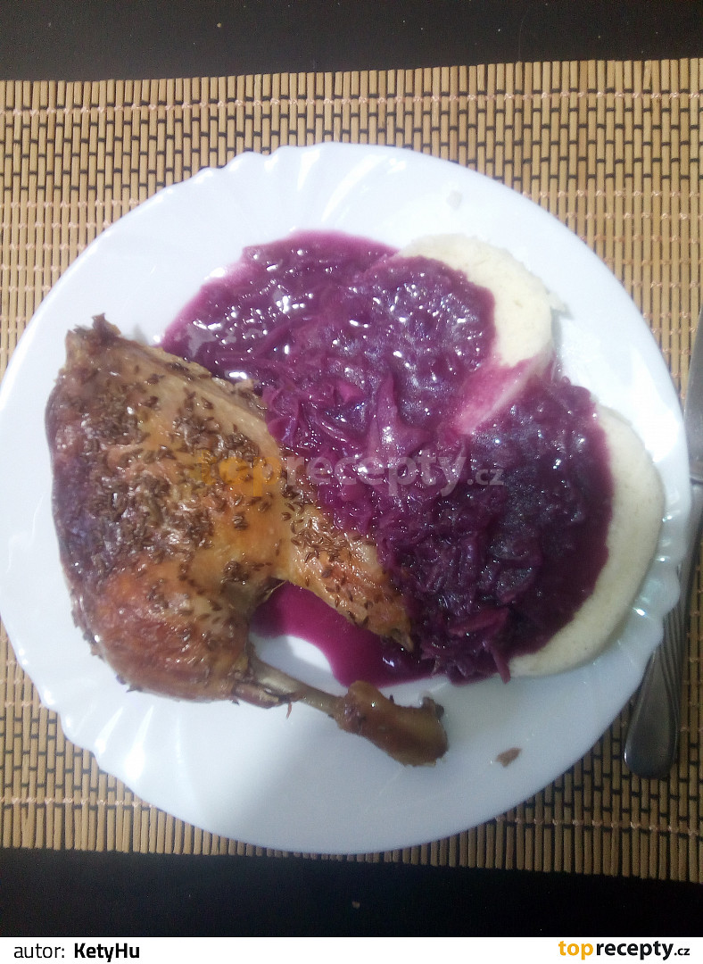 Kachna se zelím recept - TopRecepty.cz