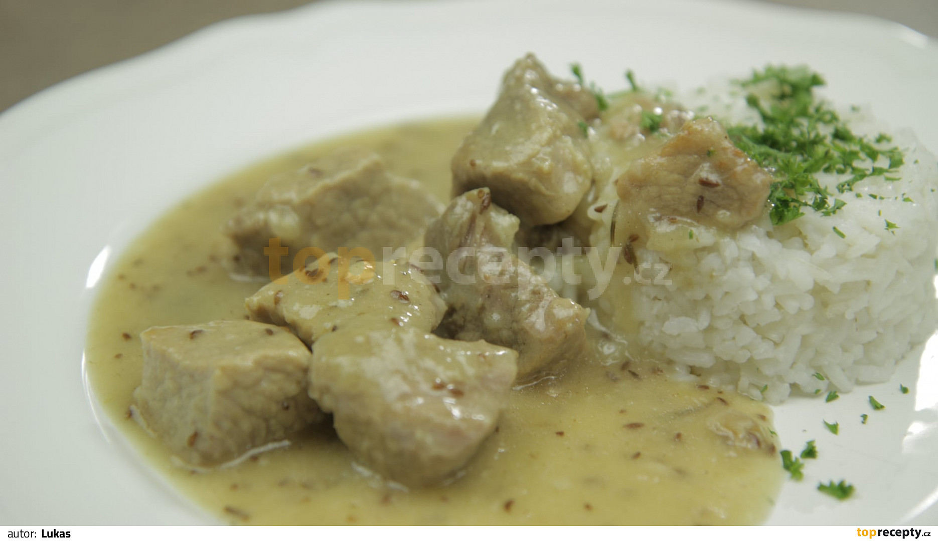 Vepřová plec na kmíně - TopRecepty.cz