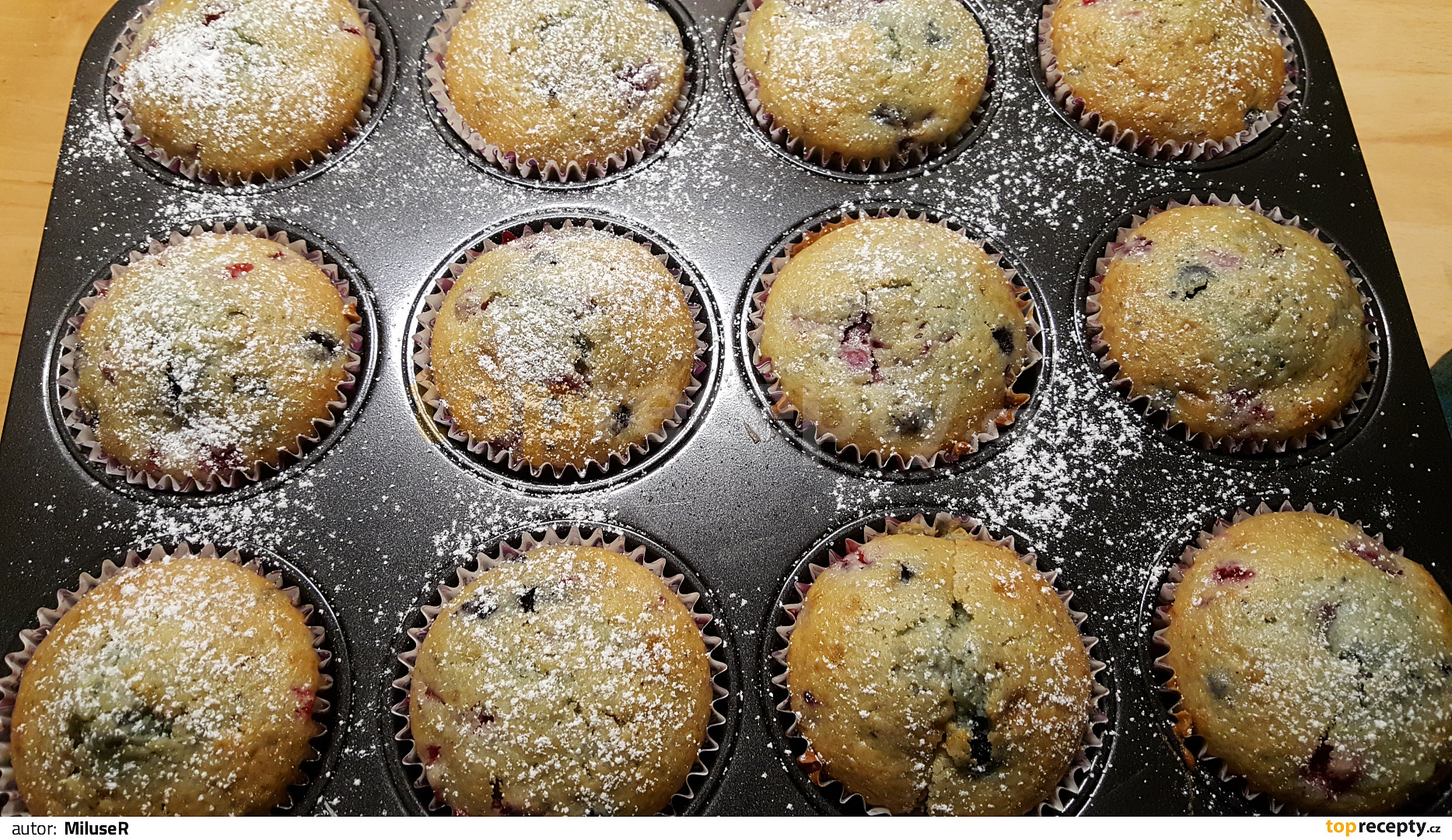 Jogurtové muffiny - TopRecepty.cz