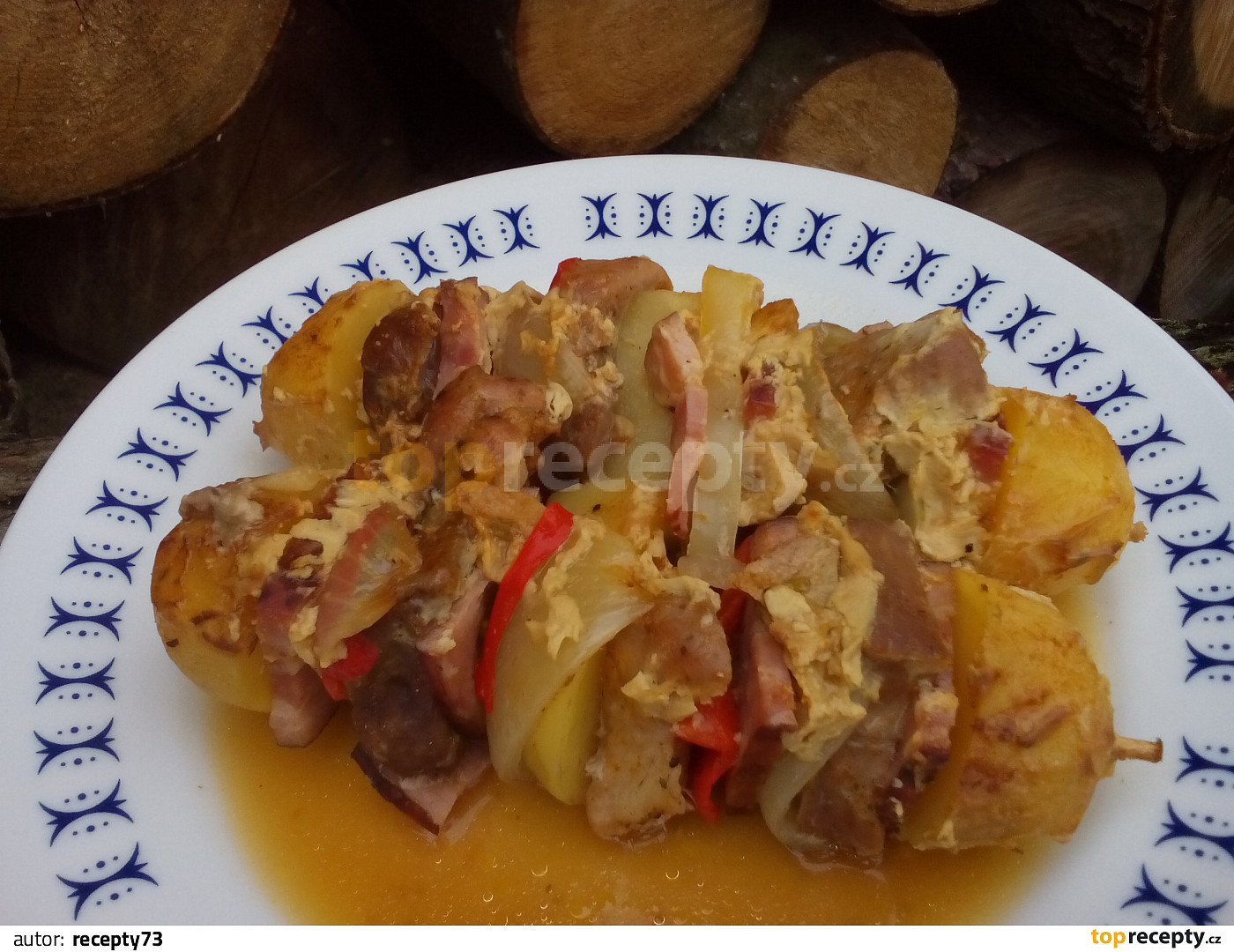 Živáňská jehla (špíz) recept - TopRecepty.cz