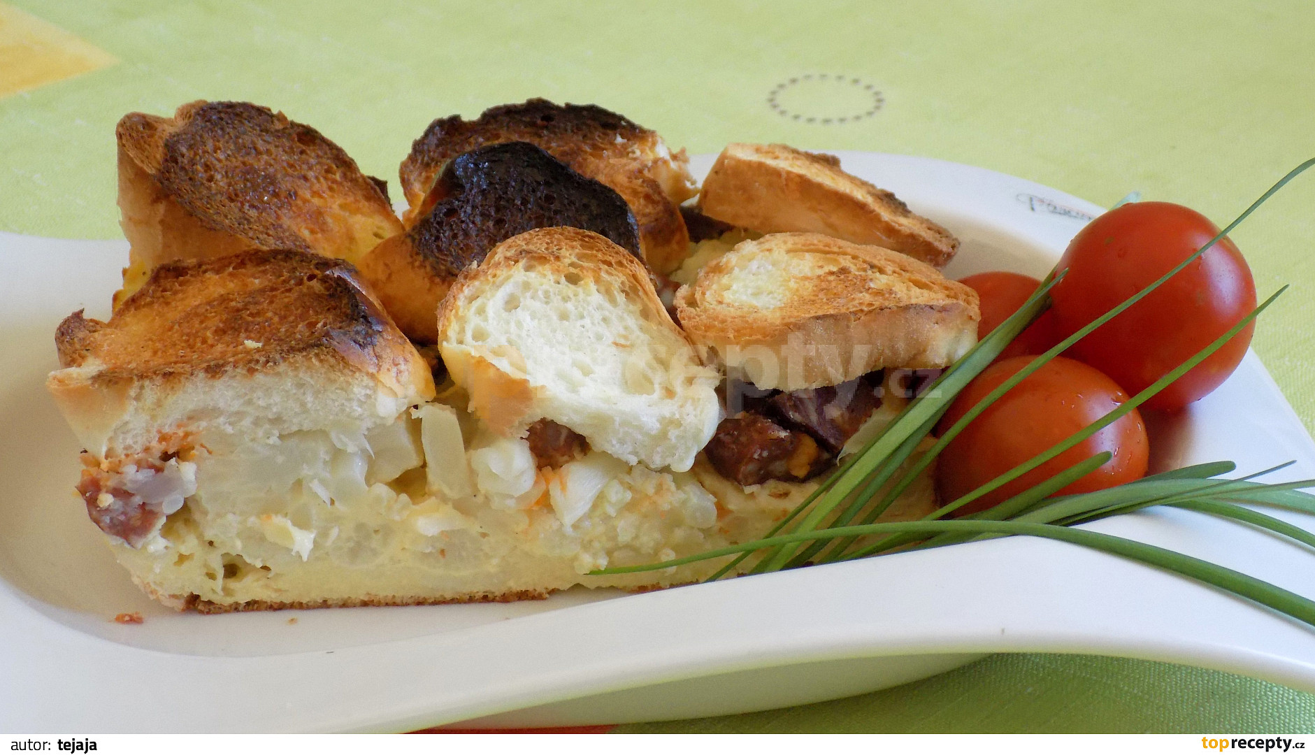 Květáková žemlovka recept - TopRecepty.cz