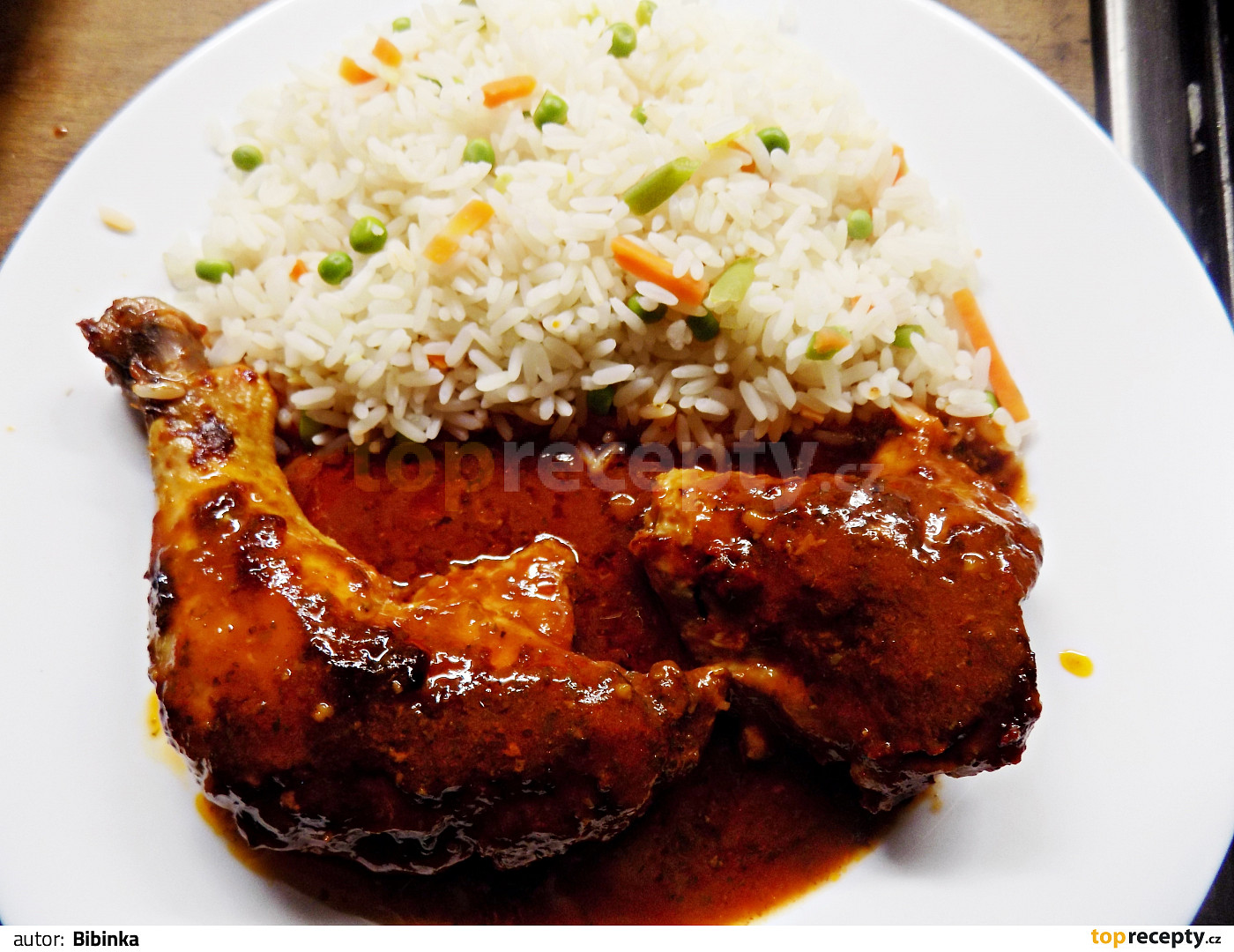 Kuře pečené v máslové marinádě - TopRecepty.cz