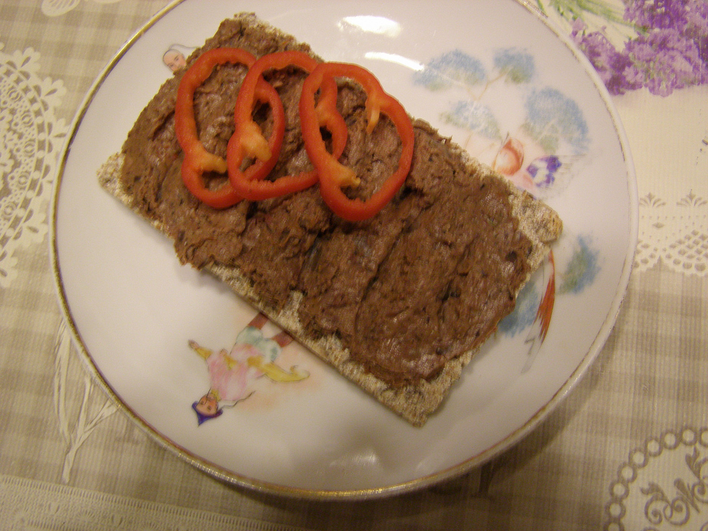 Paštika z drůbežích jater podle mojí babičky recept - TopRecepty.cz