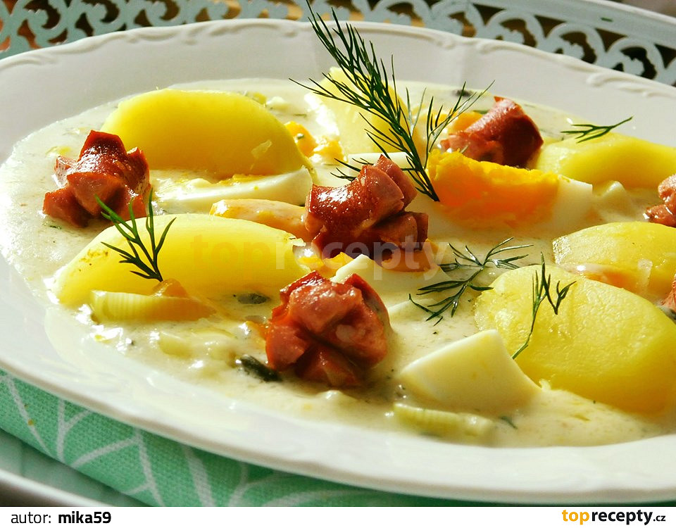 Pórková omáčka s vejci a kapary recept - TopRecepty.cz
