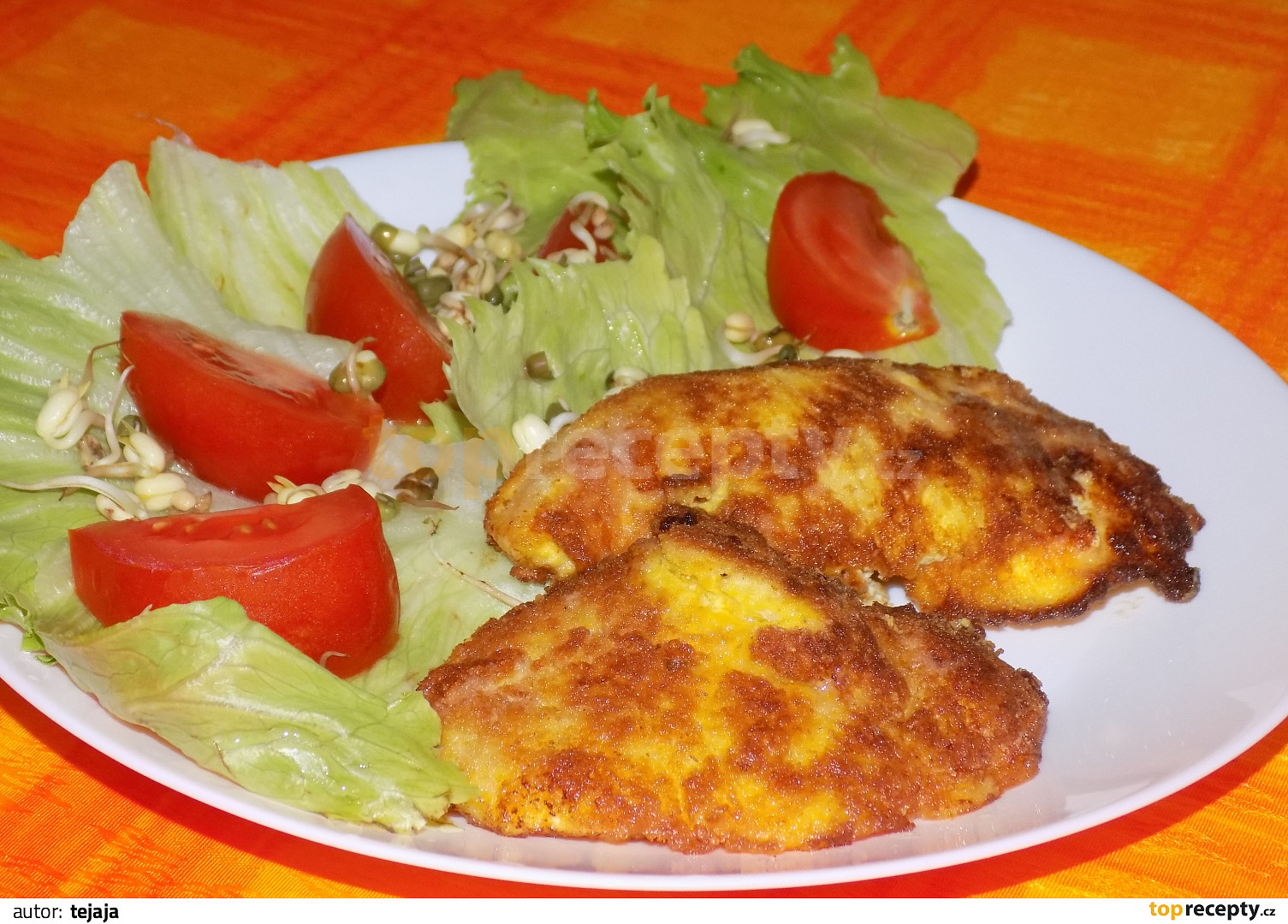 Kuřecí řízky naložené v jogurtu recept - TopRecepty.cz