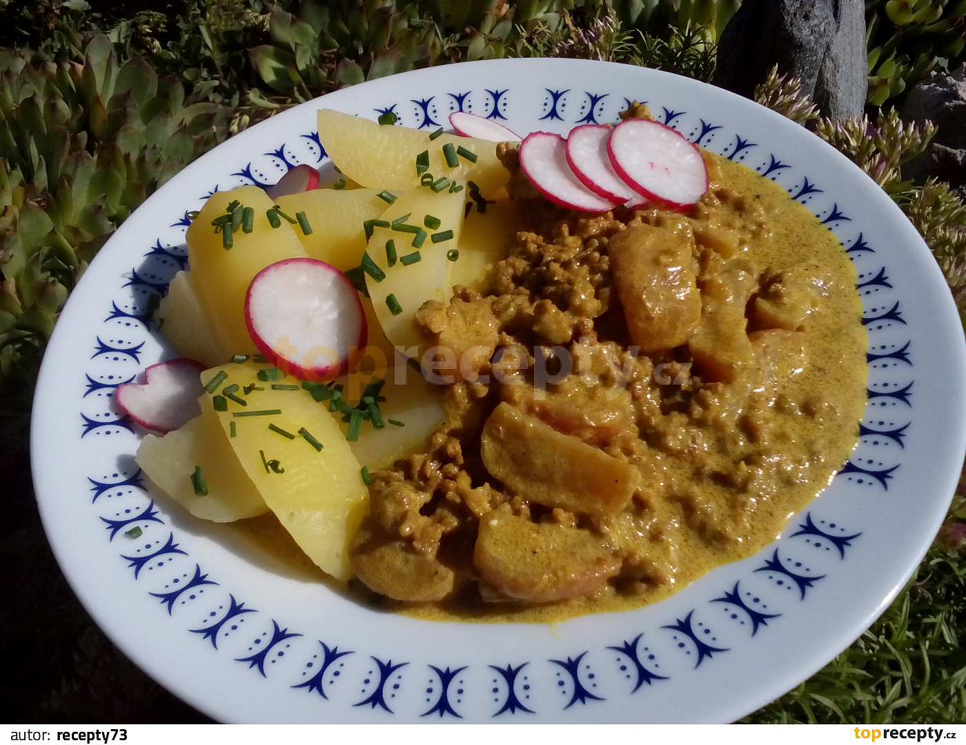 Mleté maso s ředkvičkami recept - TopRecepty.cz