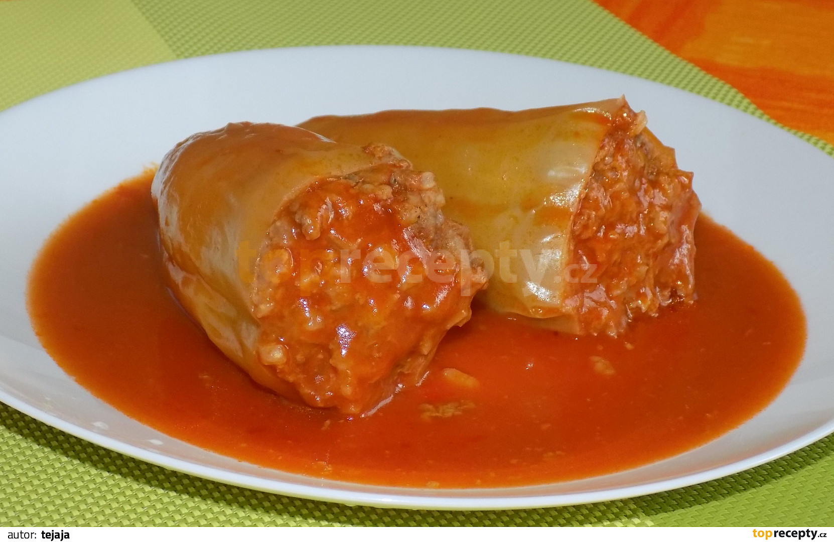 Plněné papriky - TopRecepty.cz