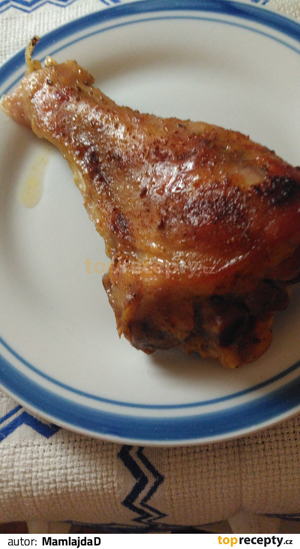 Jednoduchá pečená krůtí křídla recept - TopRecepty.cz