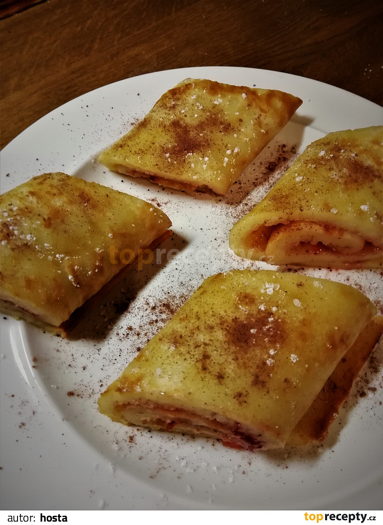 Palačinka na plech recept - TopRecepty.cz