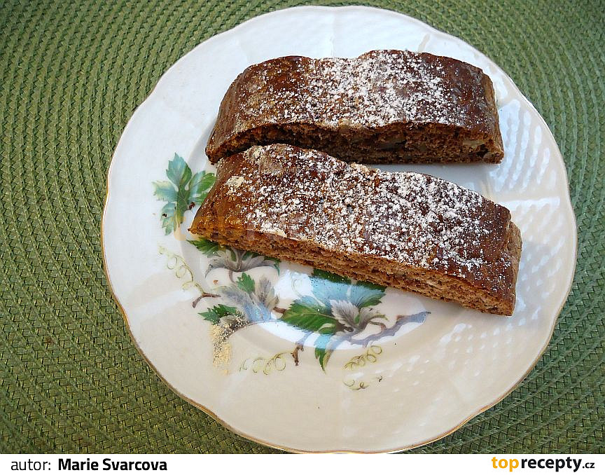 Perníkový závin rychlý recept - TopRecepty.cz