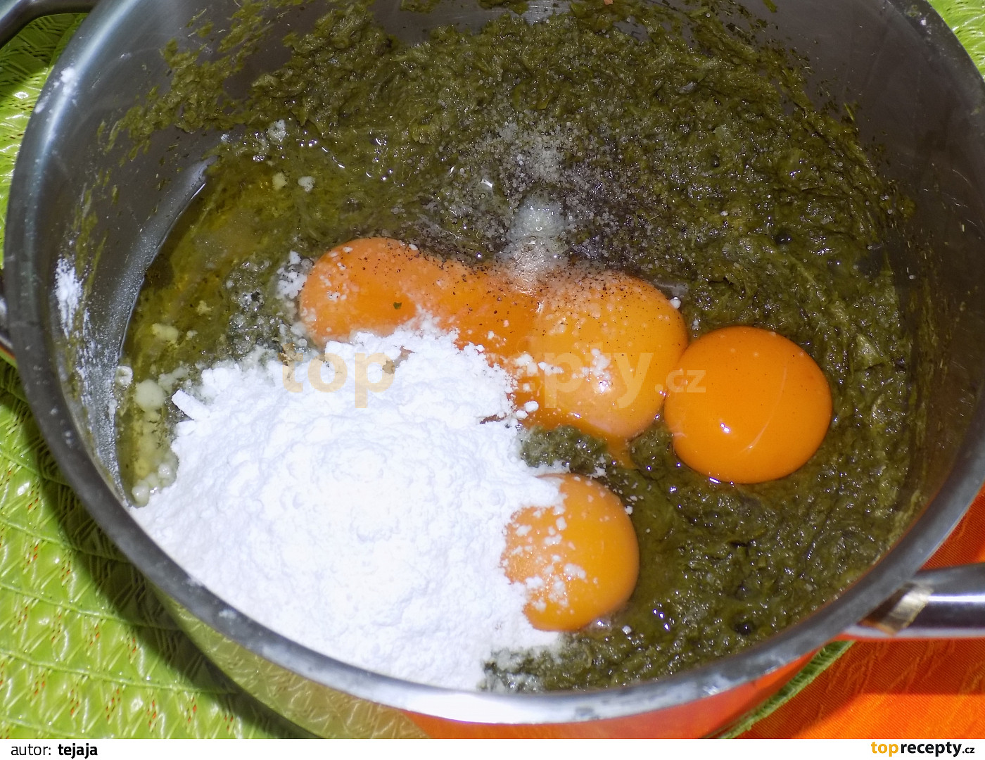 Špenátová roláda - TopRecepty.cz