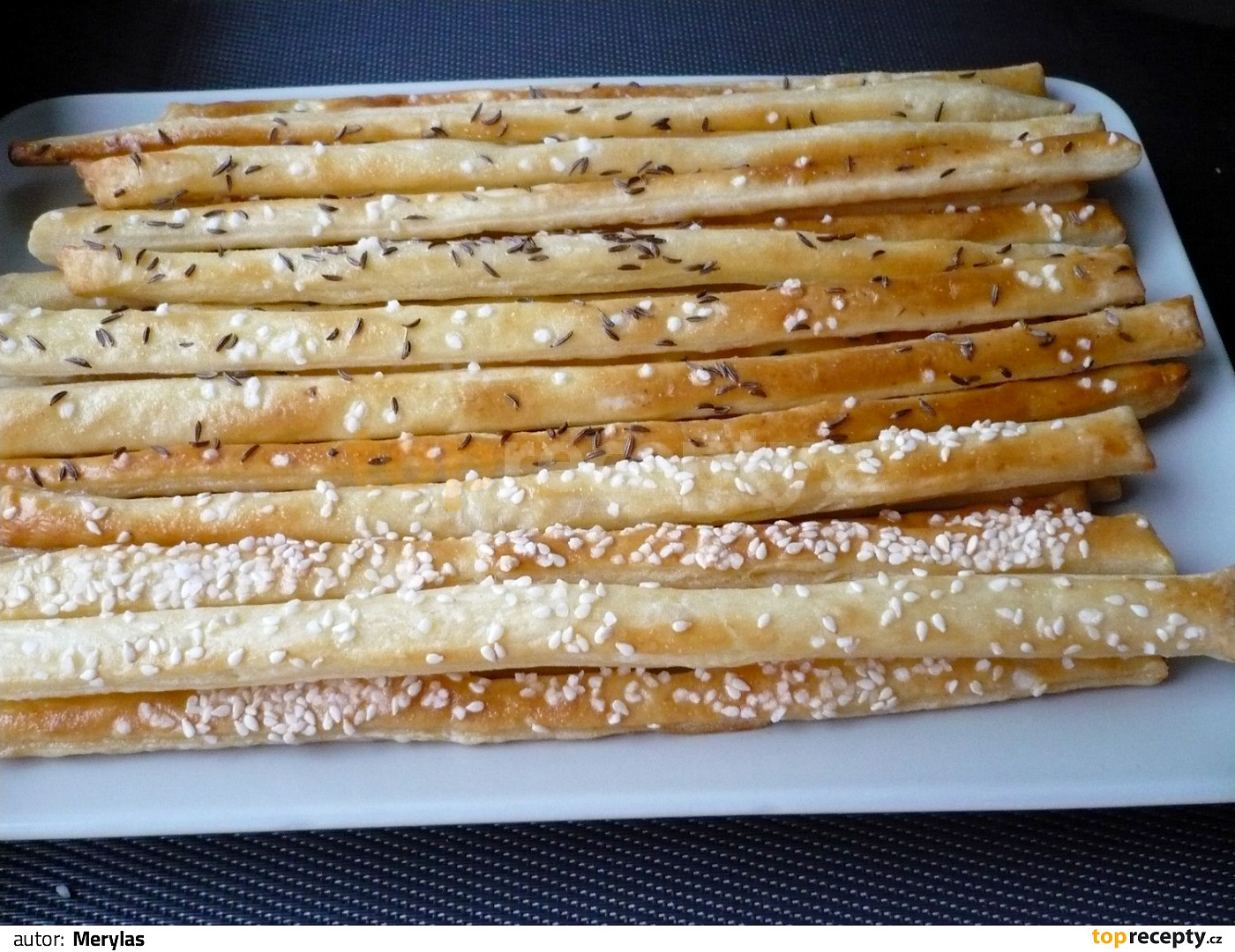 Slané tvarohové tyčinky - TopRecepty.cz