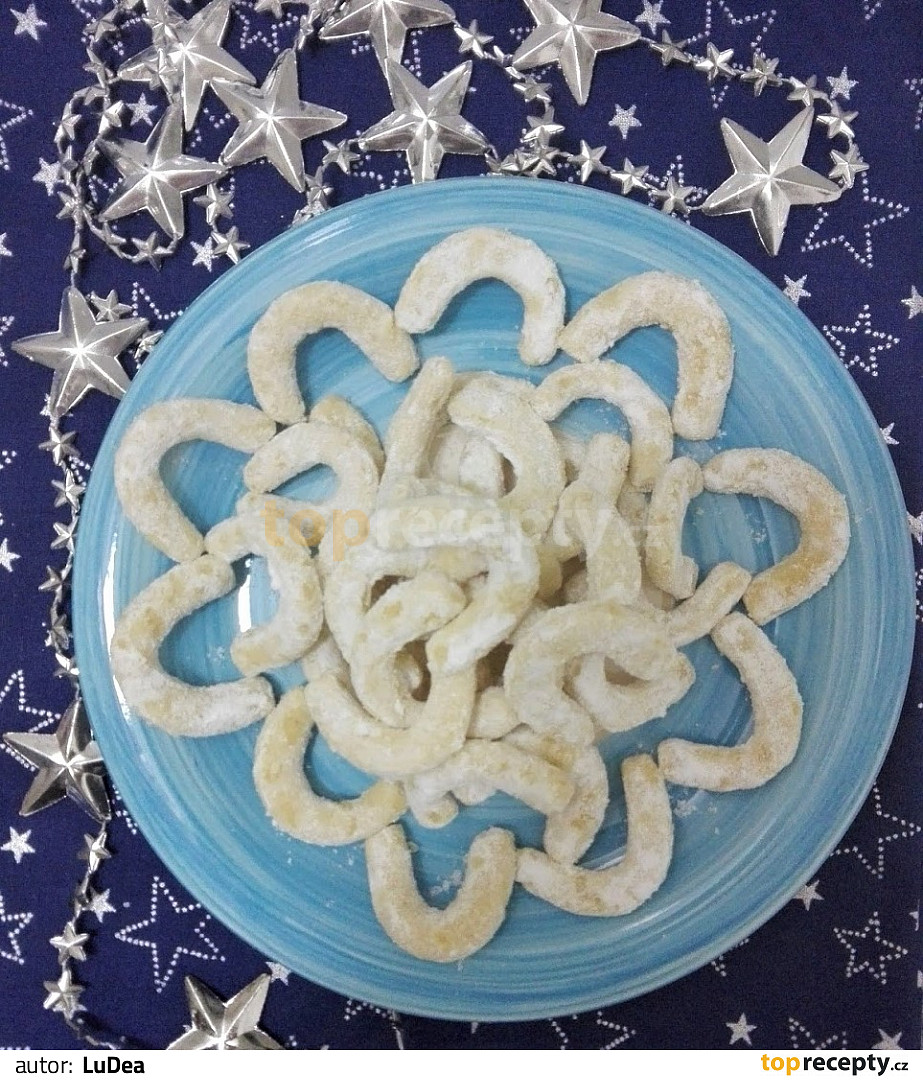 Vánoční vanilkové rohlíčky recept - TopRecepty.cz