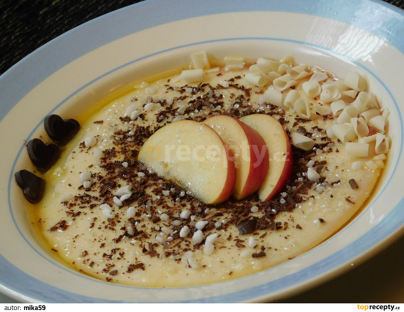 Krupicová kaše recept - TopRecepty.cz