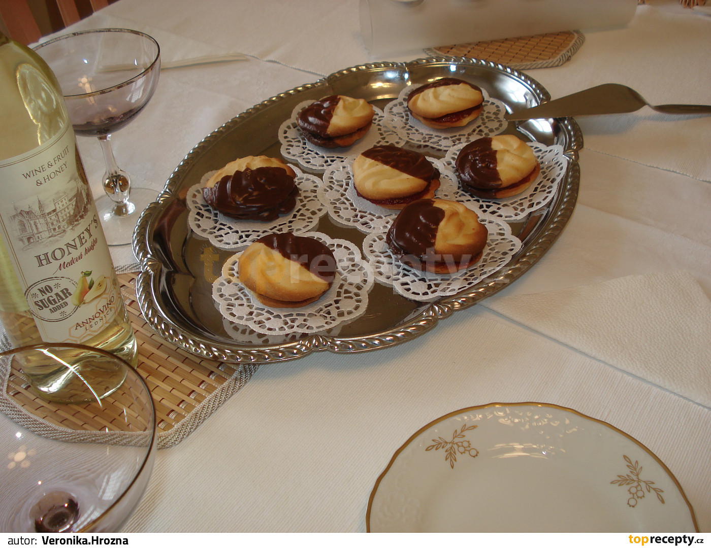 Linecké třené růžičky - TopRecepty.cz