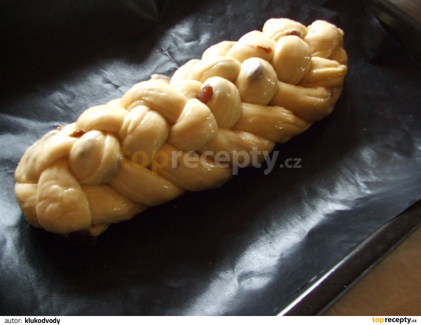 Máslová vánočka - TopRecepty.cz