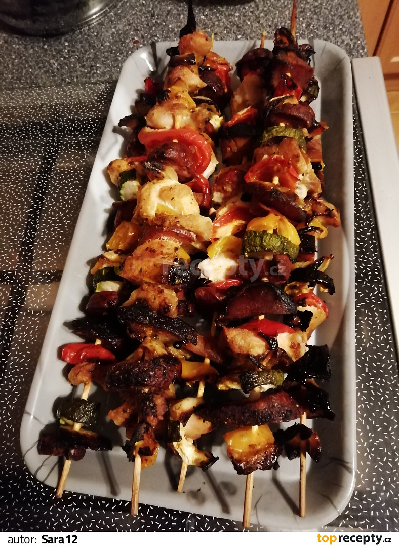 Mix špízy recept - TopRecepty.cz