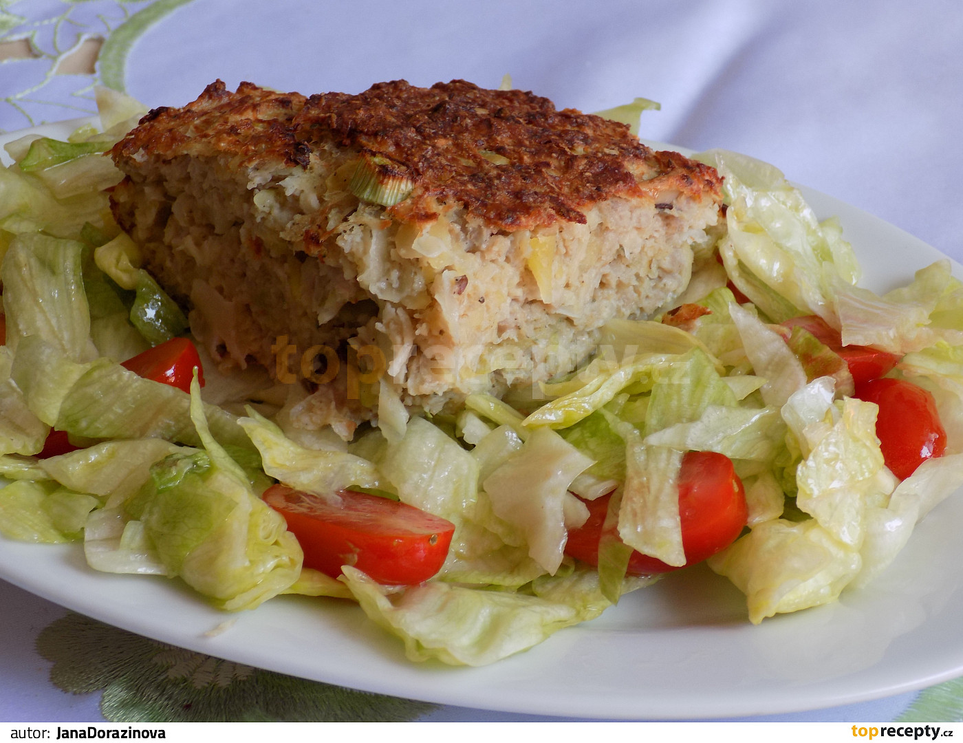 Zelník na plechu - TopRecepty.cz