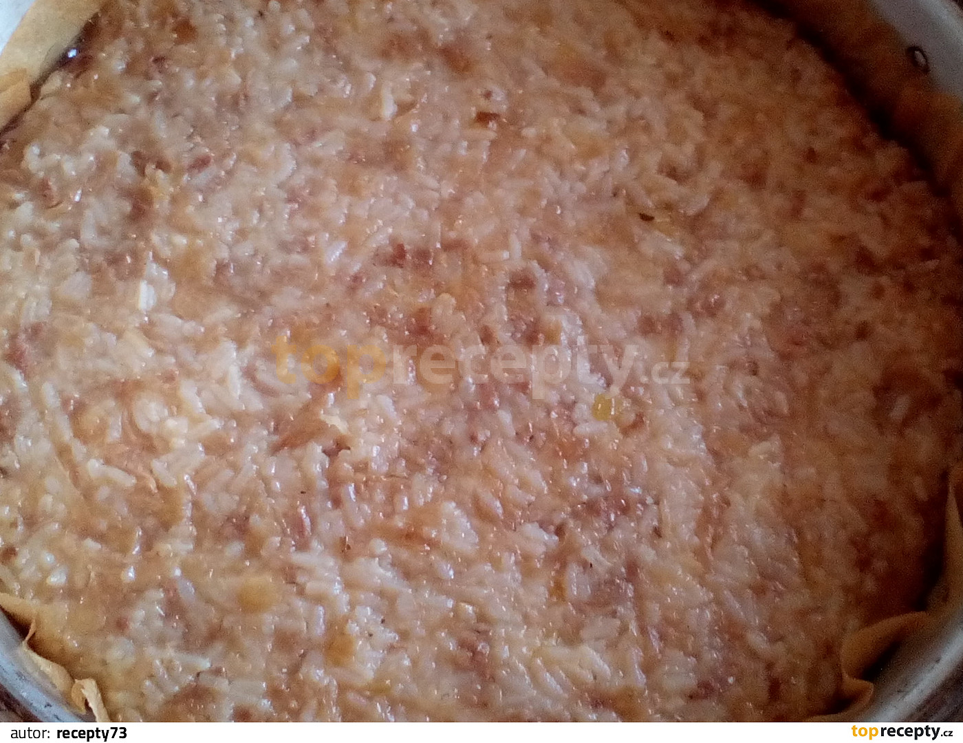 Mleté maso se zelím a rýží - zapékané recept - TopRecepty.cz