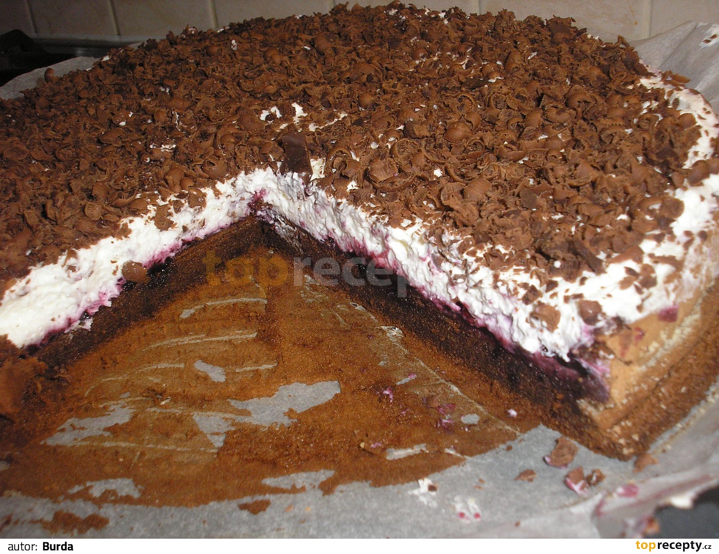 Jednoduchý čokoládový dort bez mouky recept - TopRecepty.cz