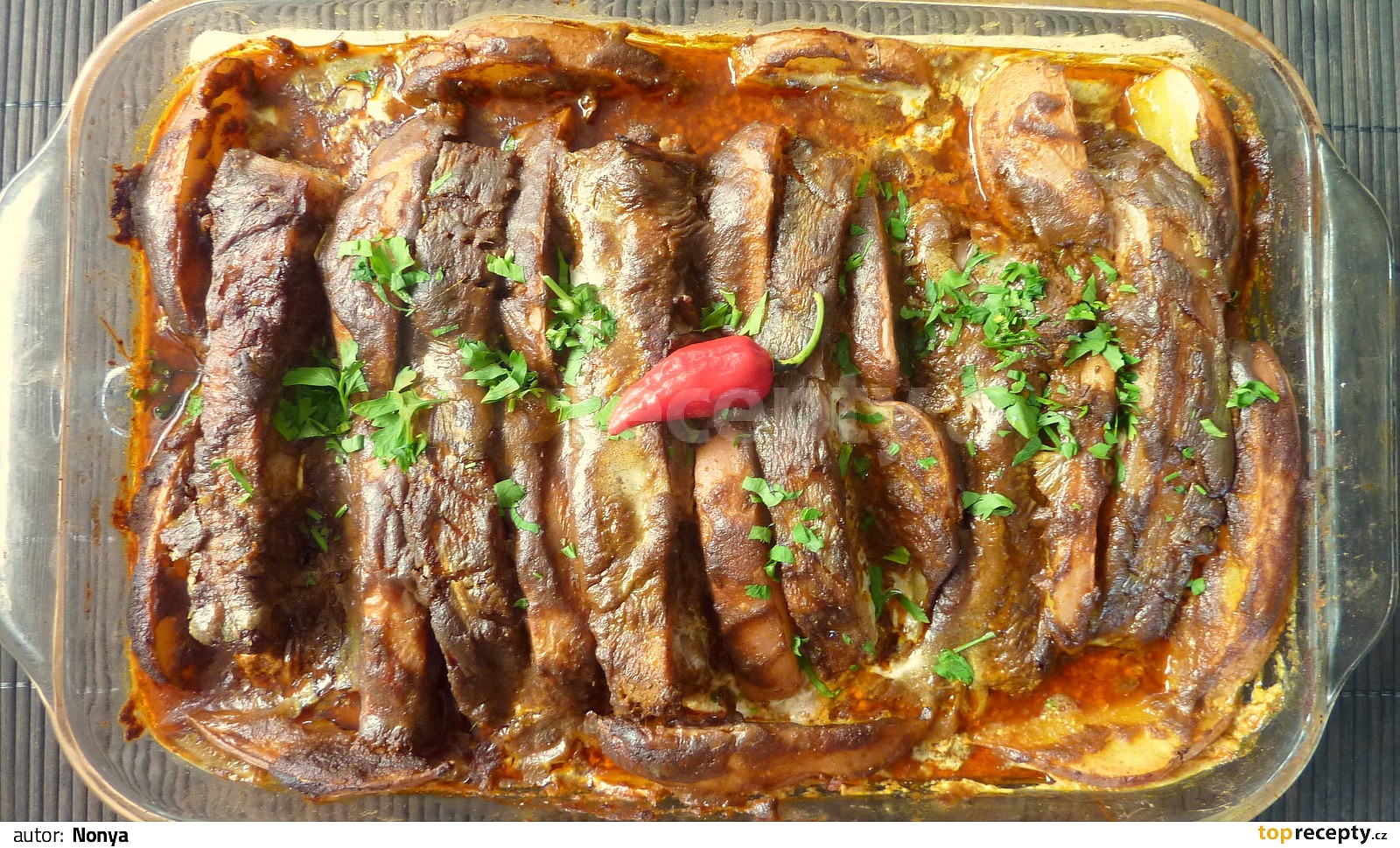 Exotický bůček recept - TopRecepty.cz