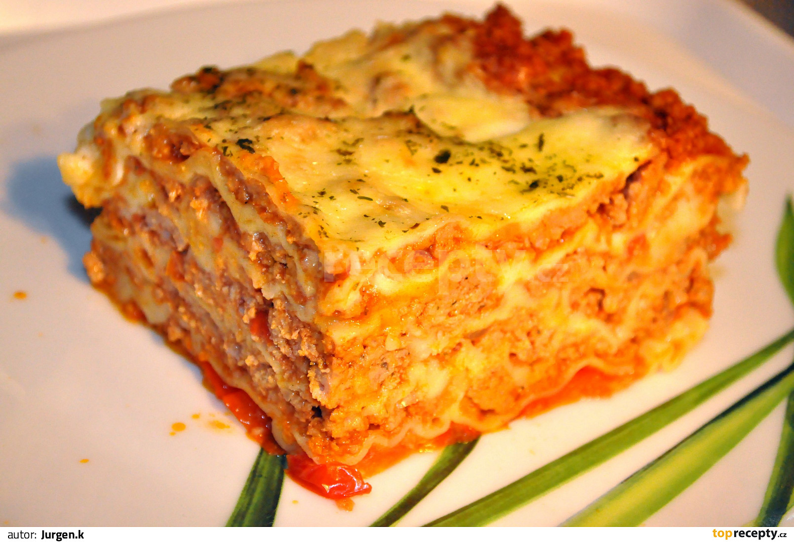 Domácí lasagne recept - TopRecepty.cz