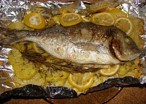 Pečený hejk na bylinkách recept - TopRecepty.cz