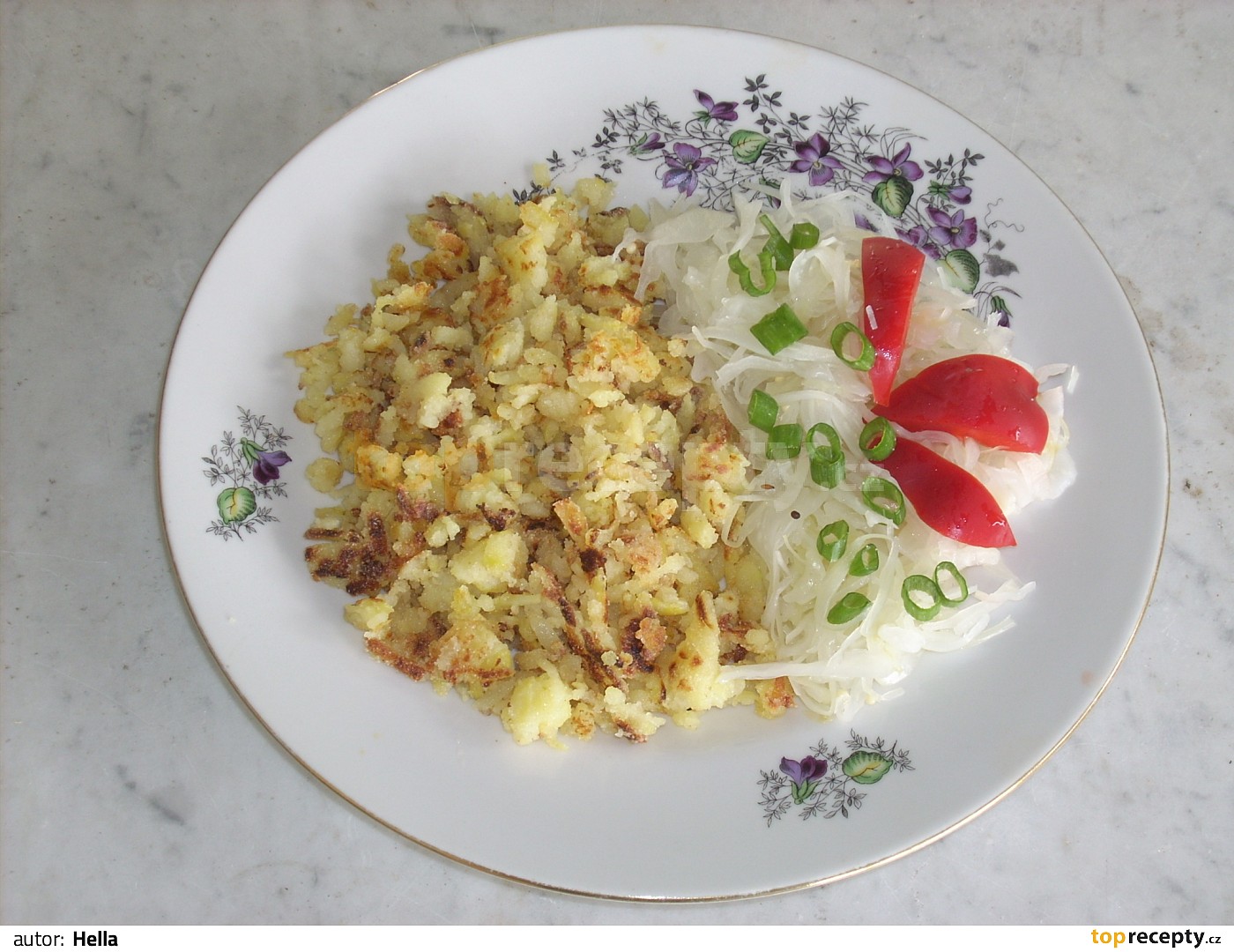 Šmorn - bramborový trhanec recept - TopRecepty.cz