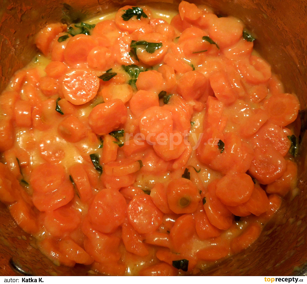 Dušená mrkev - TopRecepty.cz