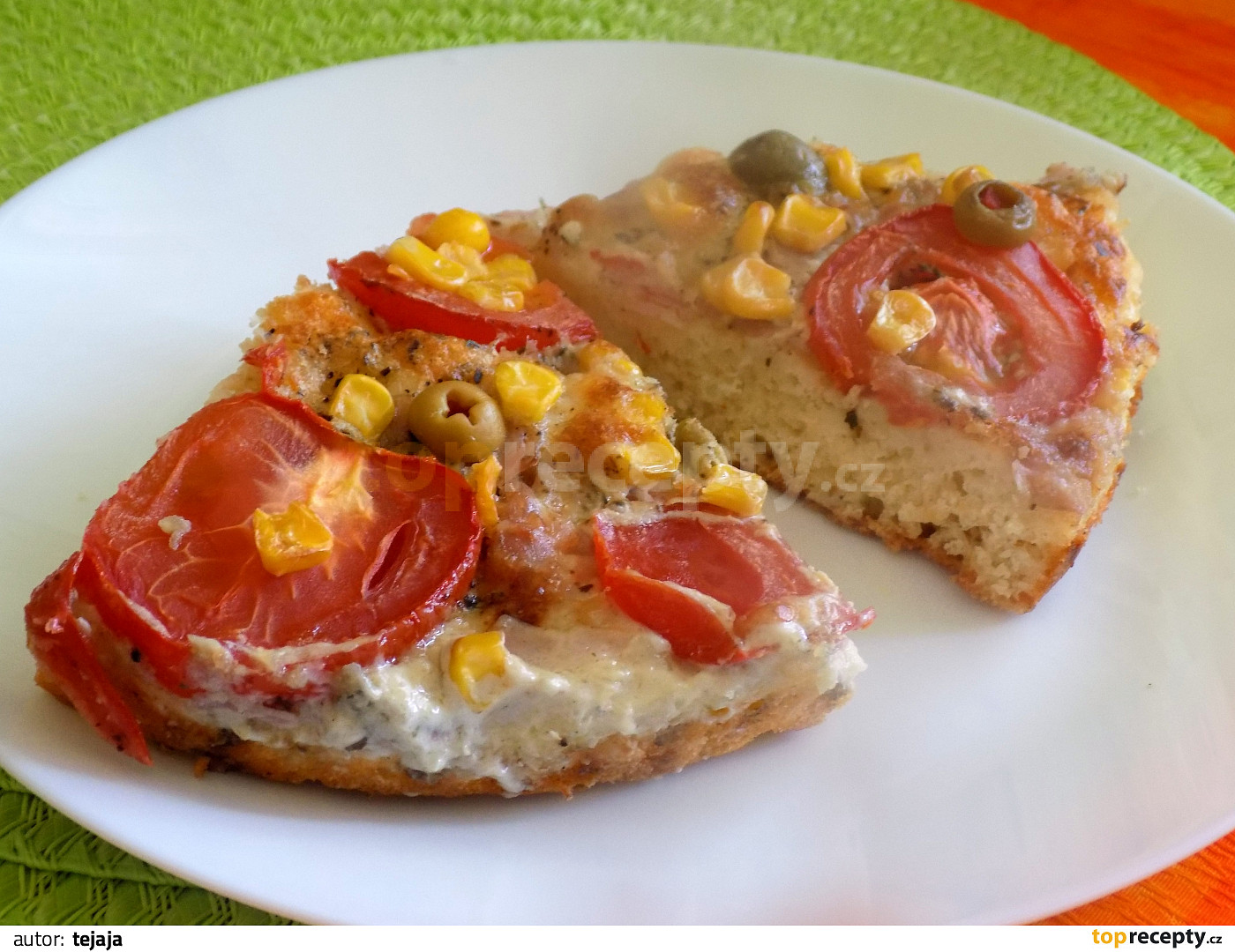 Smetanový základ na pizzu recept - TopRecepty.cz