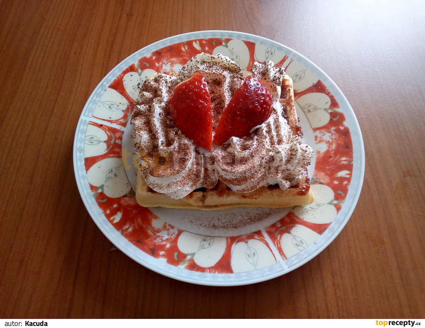 Výborné belgické vafle recept - TopRecepty.cz