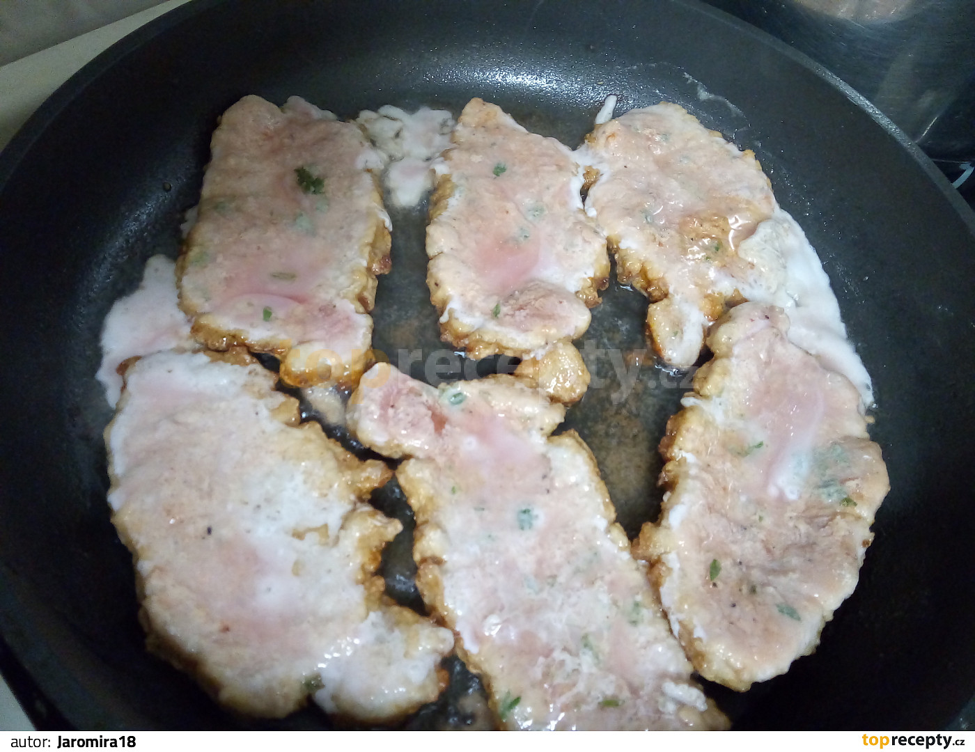 Vepřová kotleta na saturejce recept - TopRecepty.cz