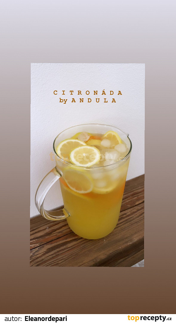 Letní citronáda recept - TopRecepty.cz