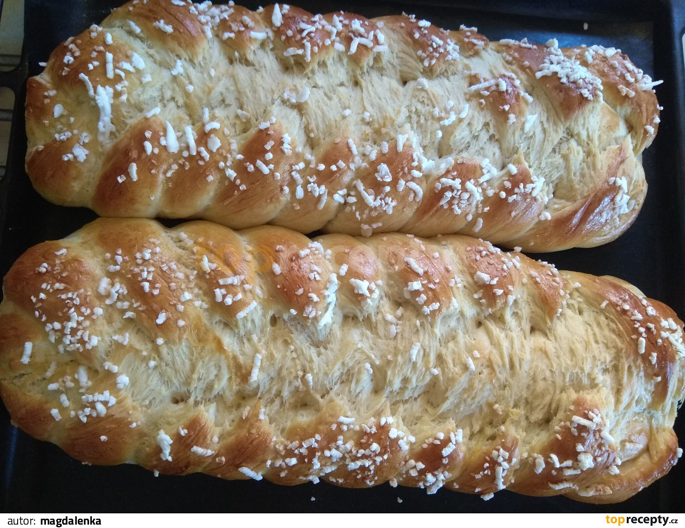 Máslová vánočka z pěti pramenů - TopRecepty.cz